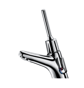 Self-closing mixer tap with operating lever, TEMPOMIX 2, washbasin ...